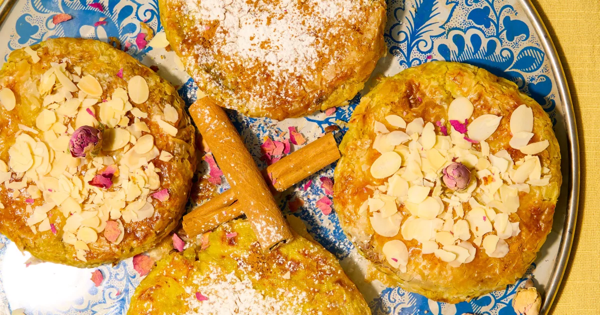 Pastilla met kip en amandelen - Recepten - njam!