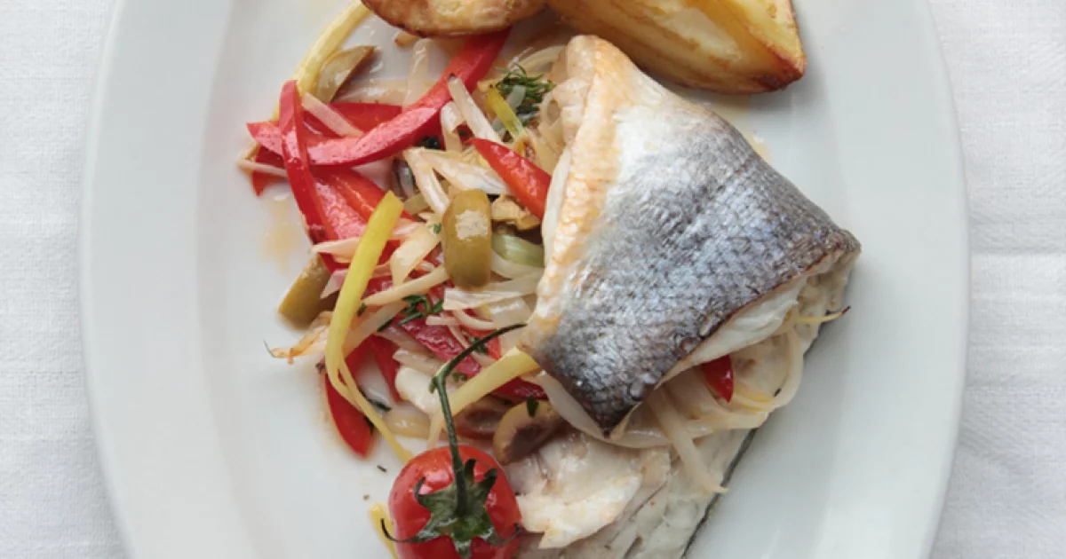 Gebakken zeebaarsfilet - Recepten - njam!
