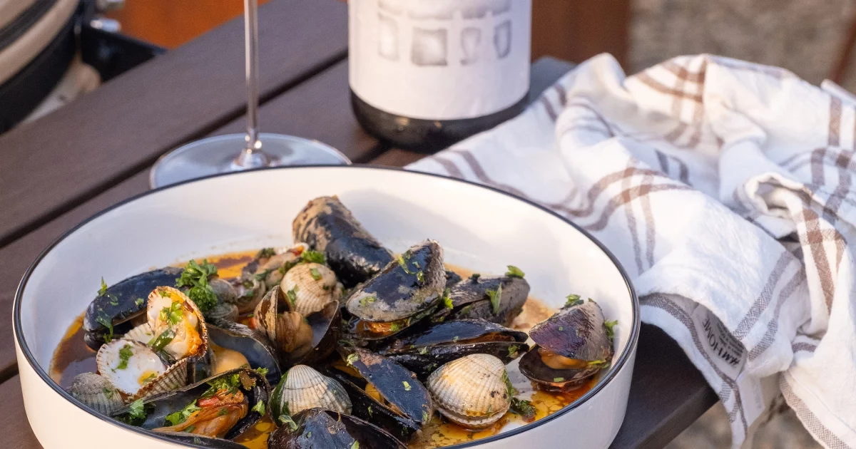 Geflambeerde schelpjes - Recepten - njam!