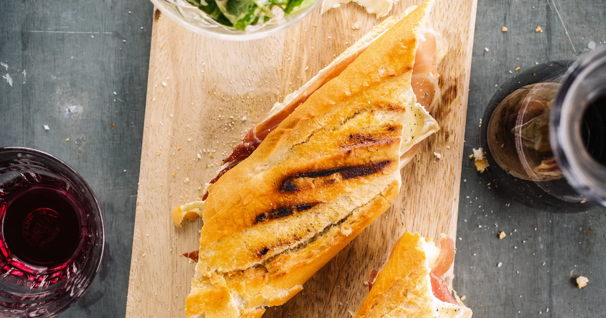 Croque baguette - Recepten - njam!
