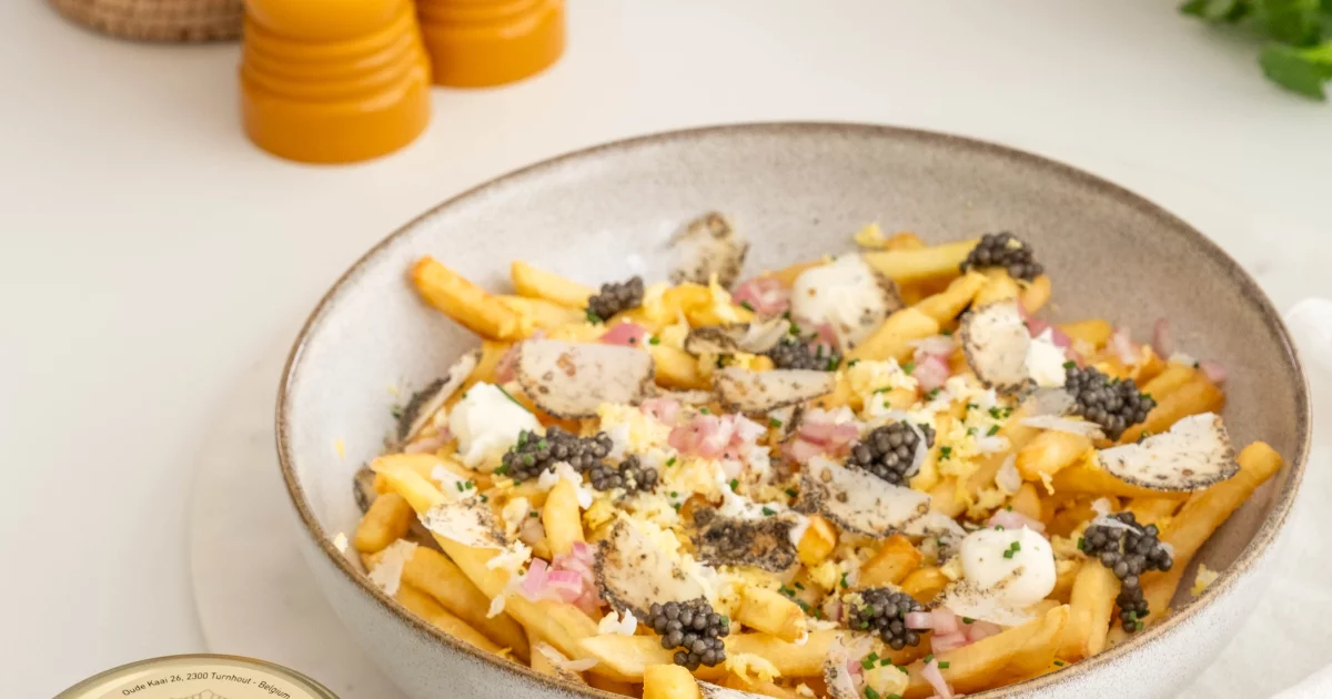 Frietje kaviaar - Recepten - njam!