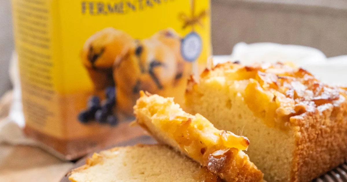 Ananascake met gember en amandel - Recepten - njam!