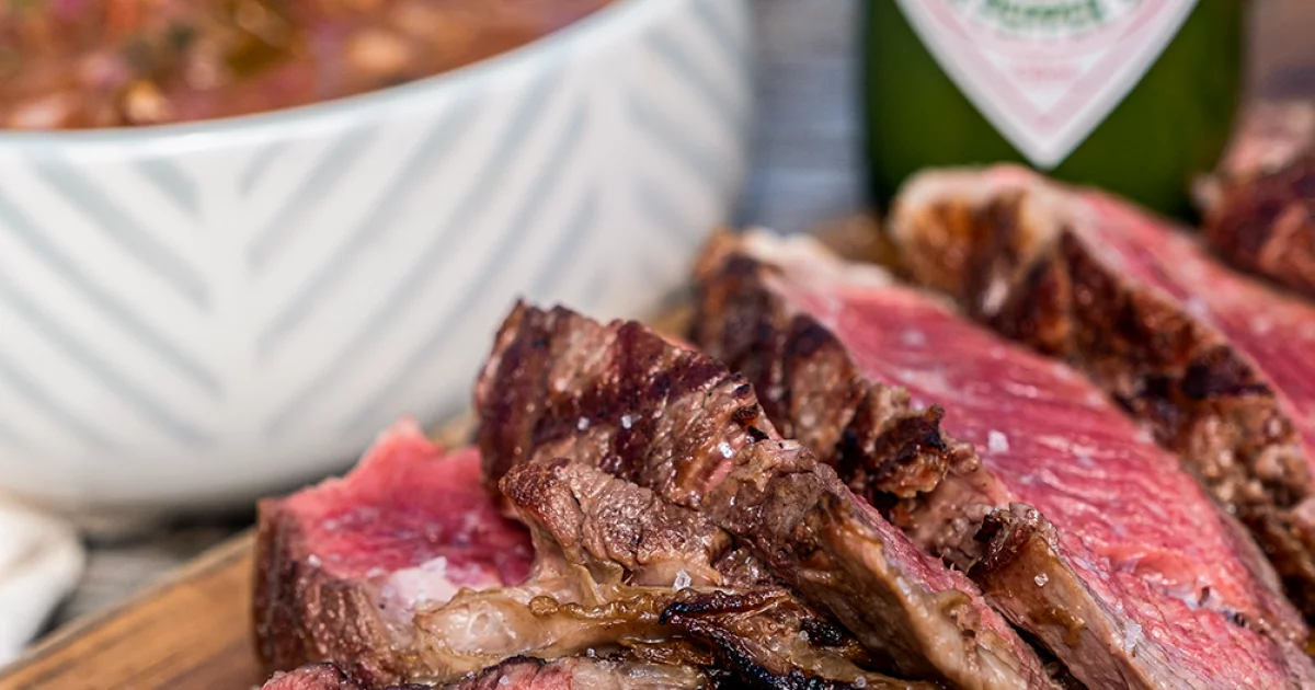 Tomahawk met salsa mexicana - Recepten - njam!