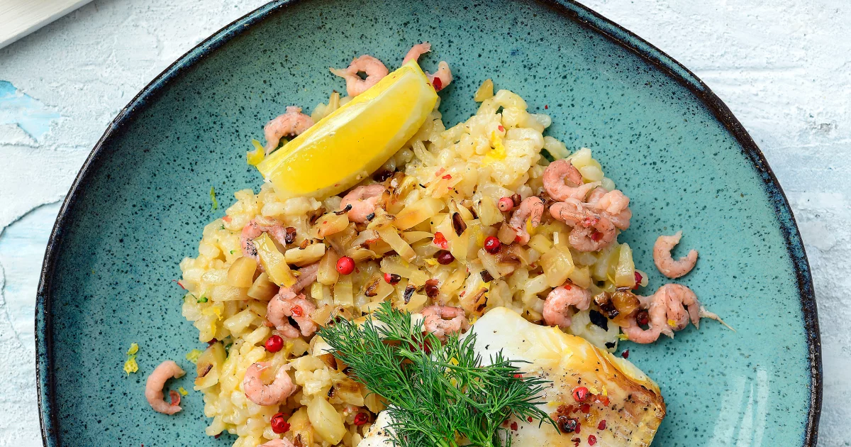 Risotto met venkel en skrei - Recepten - njam!