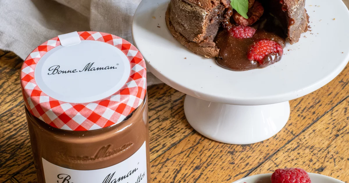 XL moelleux van chocolade met hazelnootpasta - Recepten - njam!