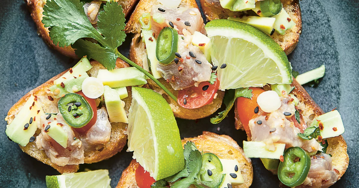 Poké toast - Recepten - njam!