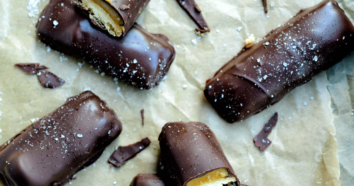Homemade twix met dulce de leche - Recepten - njam!