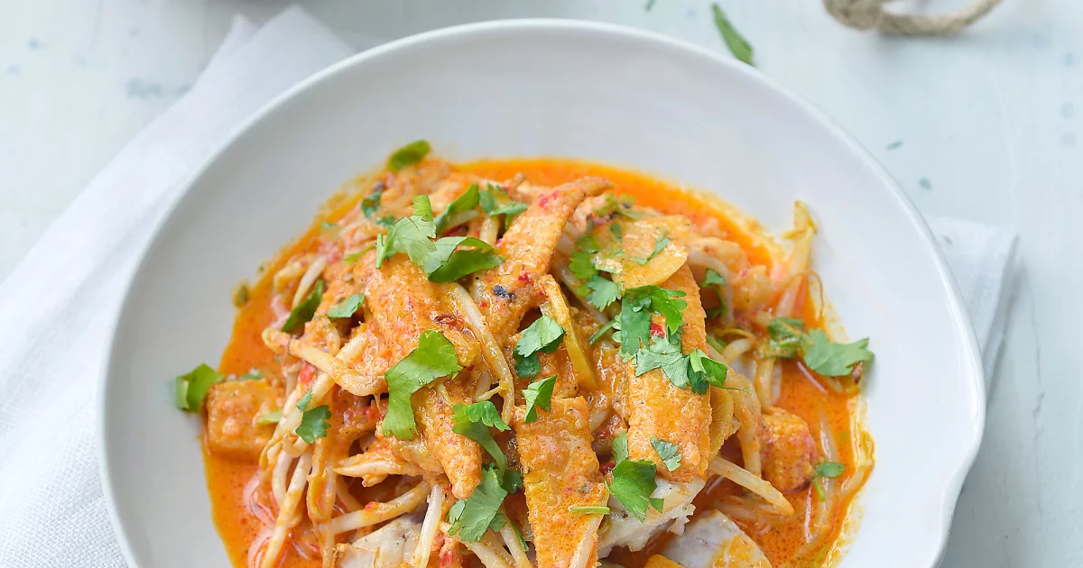 Rode viscurry met rijst - Recepten - njam!