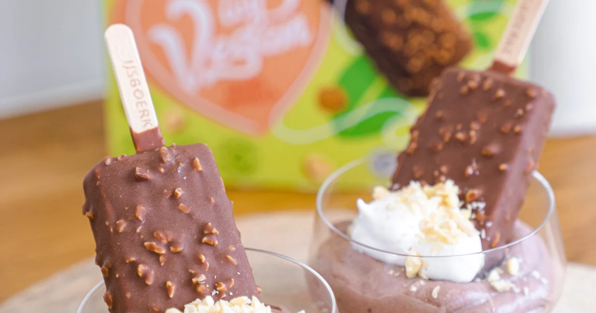 Vegan hazelnootmousse met hazelnootfrisko - Recepten - njam!