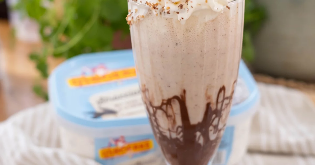 Banana split milkshake - Recepten - njam!