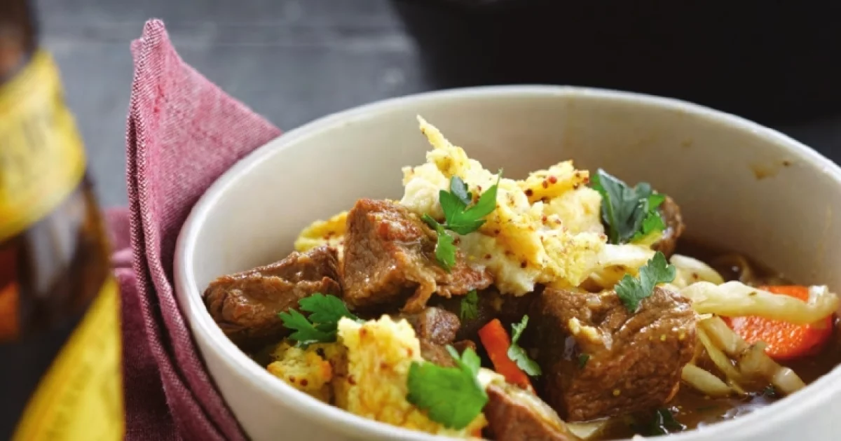 Ierse stoofpot met mosterdpuree - Recepten - njam!